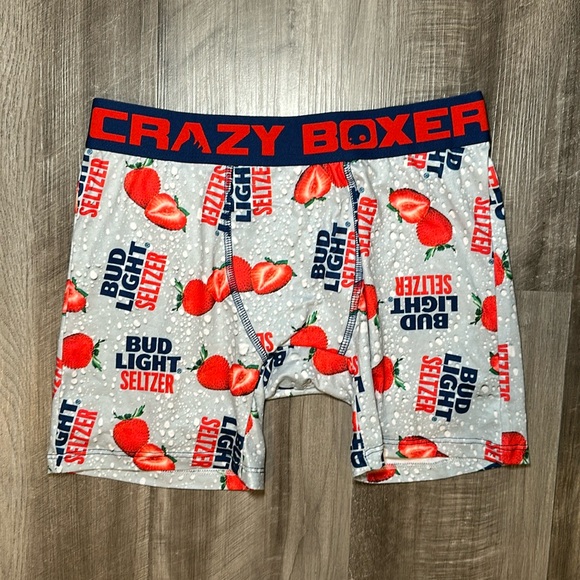 Crazy Boxer | Underwear & Socks | Bud Light Strawberry Seltzer Crazy ...